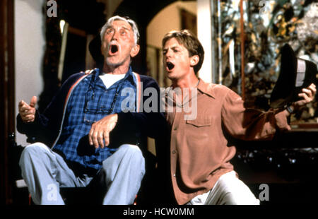 GREEDY, Kirk Douglas, Michael J. Fox, 1994, (c)Universal/courtesy ...