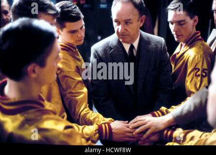 HOOSIERS, Steve Hollar, Kent Poole, Gene Hackman, Scott Summers, Brad ...