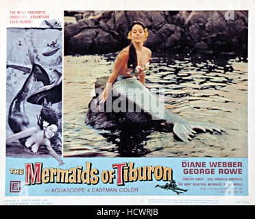MERMAIDS OF TIBURON, Diane Webber, 1962 Stock Photo - Alamy