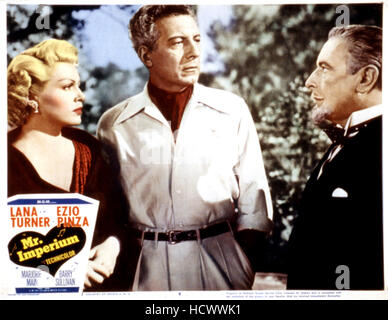 MR. IMPERIUM, Ezio Pinza, Lana Turner, Marjorie Main, Debbie Reynolds ...