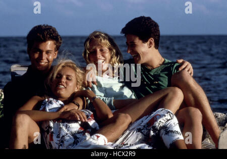PRIVATE RESORT, Emily Longstreth, Johnny Depp, 1985 Stock Photo - Alamy