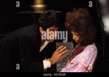 SCARFACE, Al Pacino, Mary Elizabeth Mastrantonio, Michelle Pfeiffer ...