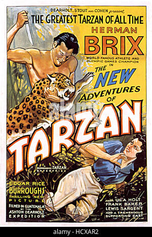 THE NEW ADVENTURES OF TARZAN, Bruce Bennett, 1935 Stock Photo - Alamy