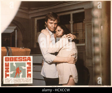 THE ODESSA FILE, from left: Mary Tamm, Jon Voight, 1974 Stock Photo - Alamy