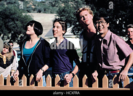 REAL GENIUS, Michelle Meyrink, Val Kilmer, 1985, (c)TriStar Pictures ...