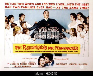 THE REMARKABLE MR. PENNYPACKER, Ron Ely, 1959 Stock Photo - Alamy