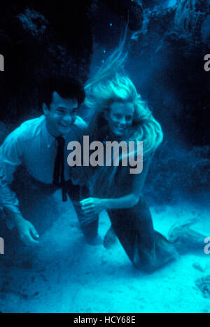 SPLASH, Tom Hanks, Daryl Hannah, 1984 Stock Photo - Alamy