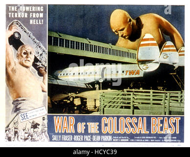 WAR OF THE COLOSSAL BEAST, Dean Parkin (aka 'Duncan Parkin'), 1958 ...