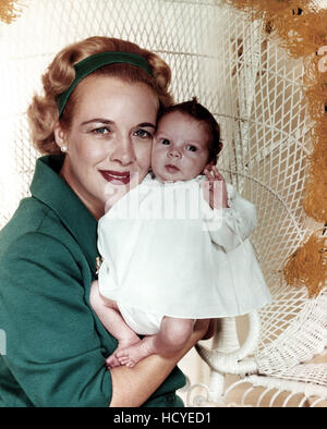 Kay Gable, widow of Clark Gable, with their son, John Clark Gable, born ...