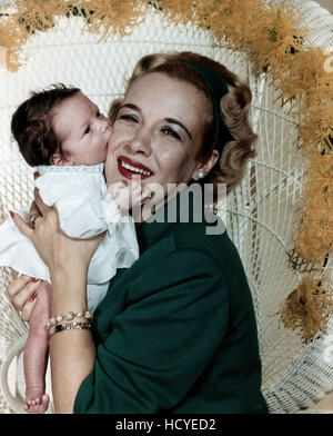 Kay Gable, widow of Clark Gable, with their son, John Clark Gable ...
