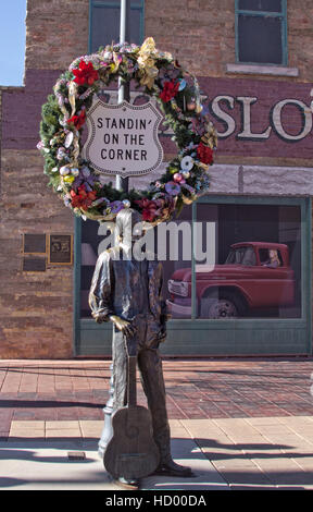 The Eagles statue in Winslow Arizona is a popular Route 66 tourist ...