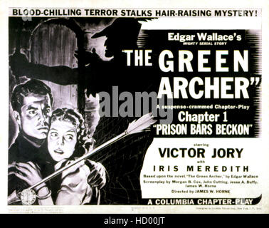 THE GREEN ARCHER, Iris Meredith, 1940 Stock Photo - Alamy
