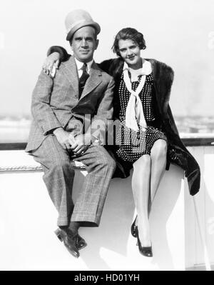 Al Jolson with third wife, Ruby Keeler, and adopted son, Al, Jr., ca ...