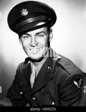 Army Air Force corporal Alan Ladd, 1943 Stock Photo - Alamy