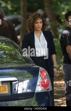 Jennifer Lopez and Ray Liotta on the set of Shades of Blue Featuring ...