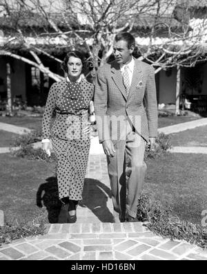 Newlyweds VERONICA BALFE [Sandra Shaw] and GARY COOPER, 12/15/33 Stock ...