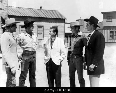 Warners TV Western stars WILL HUTCHINS [Sugarfoot], WAYDE PRESTON [Colt ...