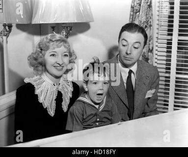 From left: Florence McFadden with husband, Jack Haley, ca. 1942 Stock ...