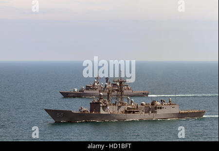 US Navy he guided missile frigate USS Ford (FFG 54), guided missile ...