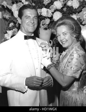 Robert Cummings, left and his third wife, actress Mary Elliott, with ...