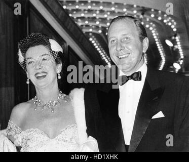 From left, Rosalind Russell, and her husband, Frederick Brisson, ca ...