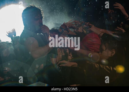 Performances Leeds Festival 2016 Day 2 Featuring: Foals Where: Bramham ...