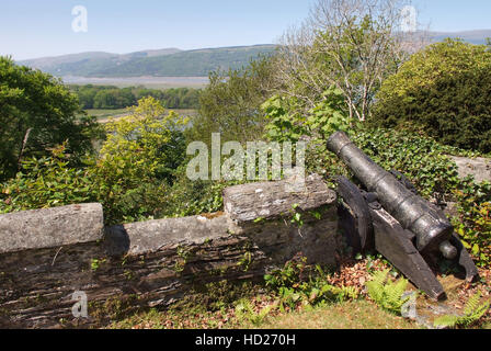 Glandyfi Castle,Machynlleth,Powys,Wales,UK, a mock castle built in 1820 ...