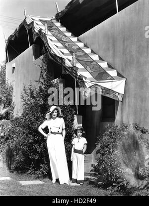 Marlene Dietrich, left, with her daughter, Maria Riva, at the United ...
