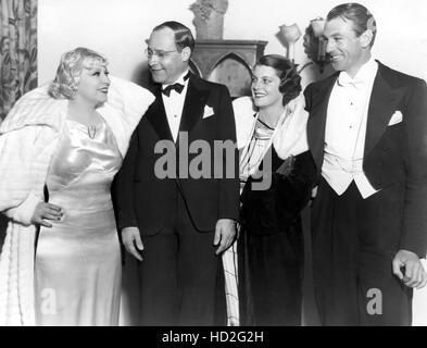 Newlyweds VERONICA BALFE [Sandra Shaw] and GARY COOPER, 12/15/33 Stock ...
