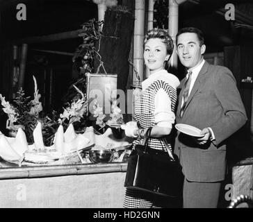 Mitzi Gaynor with husband, Jack Bean, ca. early 1950s Stock Photo - Alamy