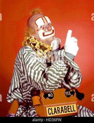 THE HOWDY DOODY SHOW, Lew Anderson (as Clarabell the Clown), Bill ...