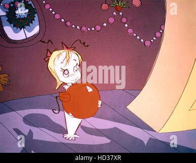 HOW THE GRINCH STOLE CHRISTMAS, The Grinch, Cindy Lou Who, 1966 Stock ...