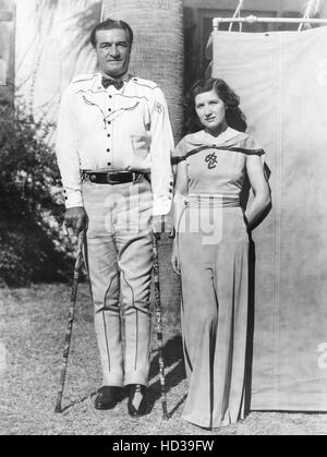 Tom Mix and his wife, Mabel Hubbard Ward, 1930s Stock Photo - Alamy