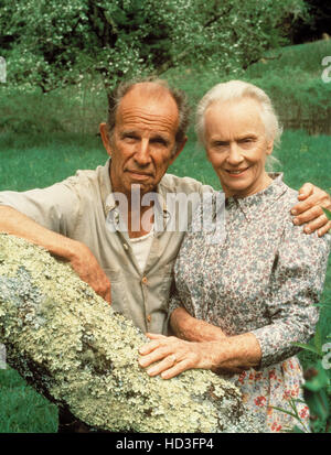 HUME CRONYN, with wife Jessica Tandy, son Christopher Cronyn, and ...