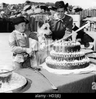 THE ADVENTURES OF RIN TIN TIN (TV) (1954 - 1959) THURSTON HALL, LEE ...