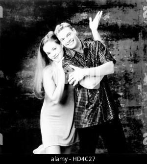 CLICK, (from left): Amber Bonasso, Ryan Seacrest, 1997. © Merv Griffin ...