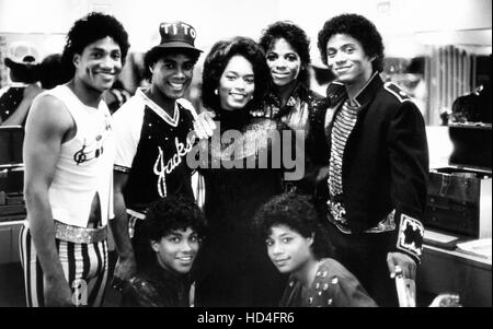 THE JACKSONS: AN AMERICAN DREAM, from left: Holly Robinson as Diana ...