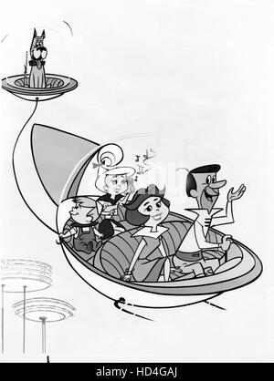THE JETSONS, Jane, Judy, Astro, Elroy & George Jetson, 1962-87 Stock ...