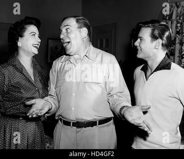 LIFE OF RILEY, William Bendix, Wesley Morgan, Marjorie Reynolds, Lugene ...