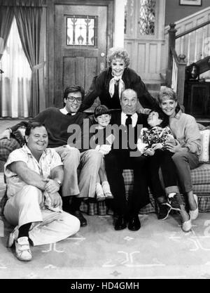 LIFE WITH LUCY, Gale Gordon, Lucille Ball, 1986, (c)Aaron Spelling ...