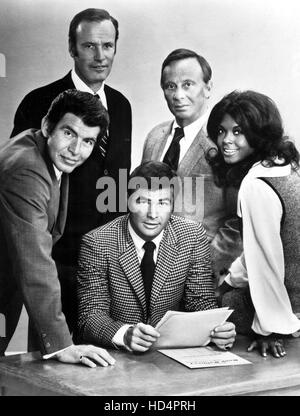 DAN AUGUST, Ned Romero, Burt Reynolds, 1970-71 Stock Photo - Alamy