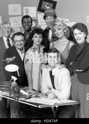 THE DUCK FACTORY, Jack Gilford, Jim Carrey, 1984 Stock Photo - Alamy