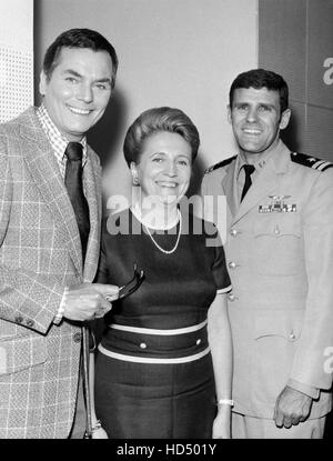 HOLLYWOOD SQUARES, Host Peter Marshall (center), (circa mid-1970s ...