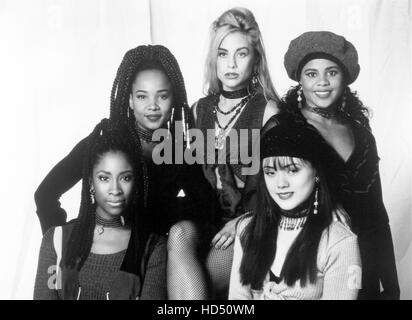 IN LIVING COLOR, 'The Fly Girls' (from left): Diedre Lang, Jossie ...