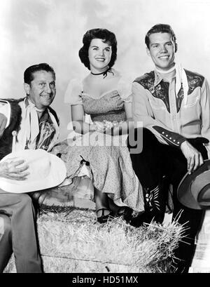 THE LAWRENCE WELK SHOW, Bobby Burgess, Cissy King, 1955-82 Stock Photo ...