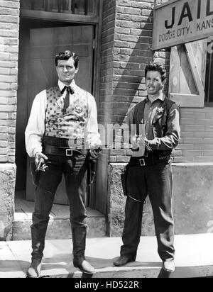 THE LIFE AND LEGEND OF WYATT EARP, Hugh O'Brian, 1955-61 Stock Photo ...