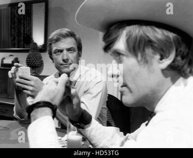 THE NEW PERRY MASON, from left: Albert Stratton, Robert Lieb in 'The ...