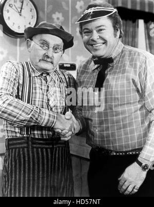 HEE HAW, Grandpa Jones, Roy Clark, Cathy Baker, 1969-93 Stock Photo - Alamy