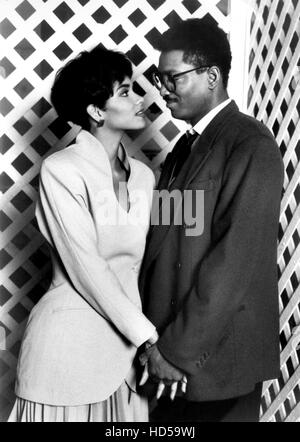 KNOTS LANDING, Halle Berry, Larry Riley, 1979-93 Stock Photo - Alamy