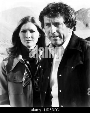 PETROCELLI, from left: Susan Howard, Barry Newman in 'The Golden Cage ...